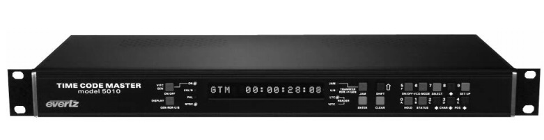 Evertz 5010 Time Code Reader and Generator with Character Inserter ...