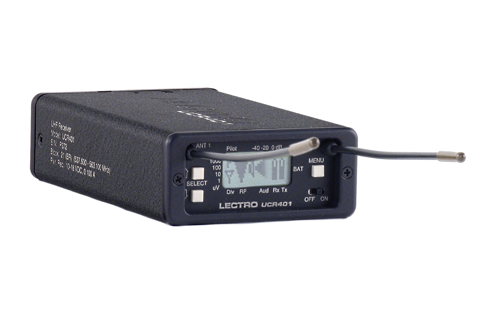 Rental Lectrosonics Ucr401 Um400a Wireless Microphone System With