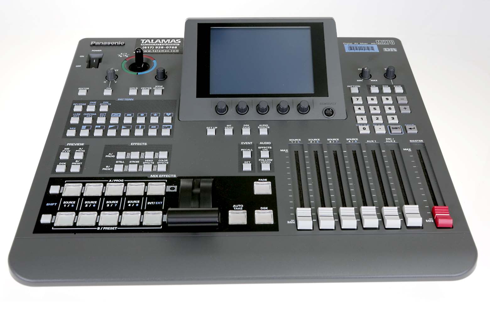 Panasonic AG-MX70 Digital A/V Mixer and Switcher with SDI I/O | Talamas ...