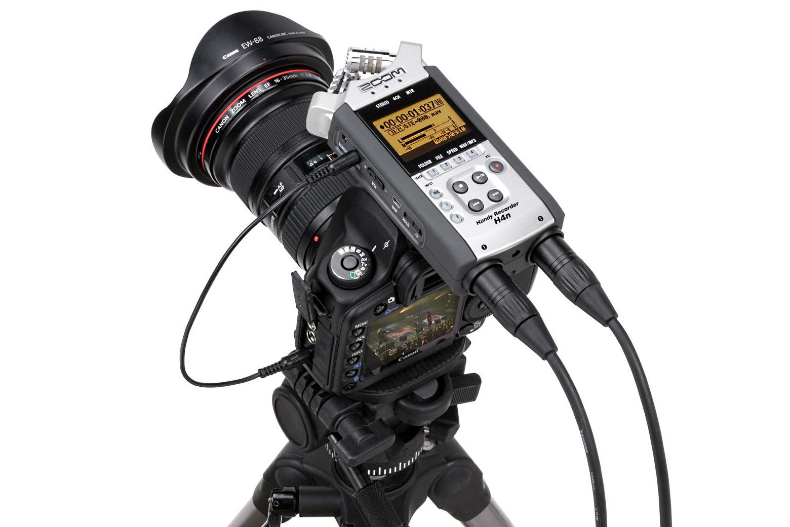 Samsung Zoom H4N Handy 4 Channel Recorder | Talamas | Digital Cinema ...