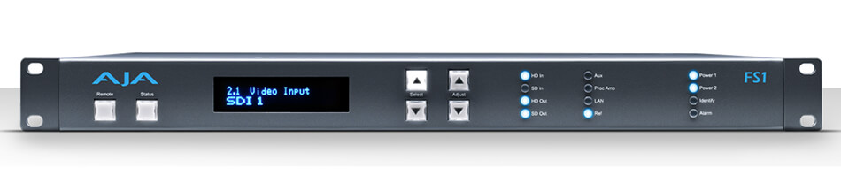 AJA FS-1 Universal HD/SD Audio/Video Frame Sync/Converter - Sales ...