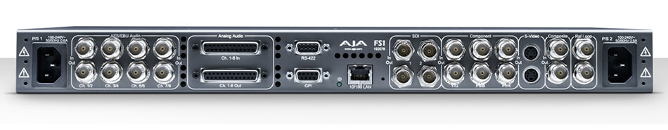 AJA FS-1 Universal HD/SD Audio/Video Frame Sync/Converter - Sales ...