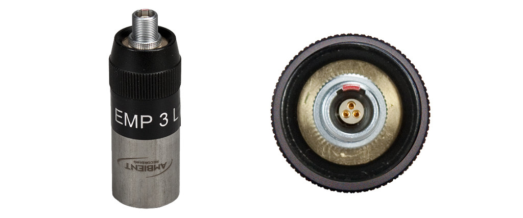 Ambient Ph 48 volts/electret converter Lemo 00 3-pin - Sales | talamas.com